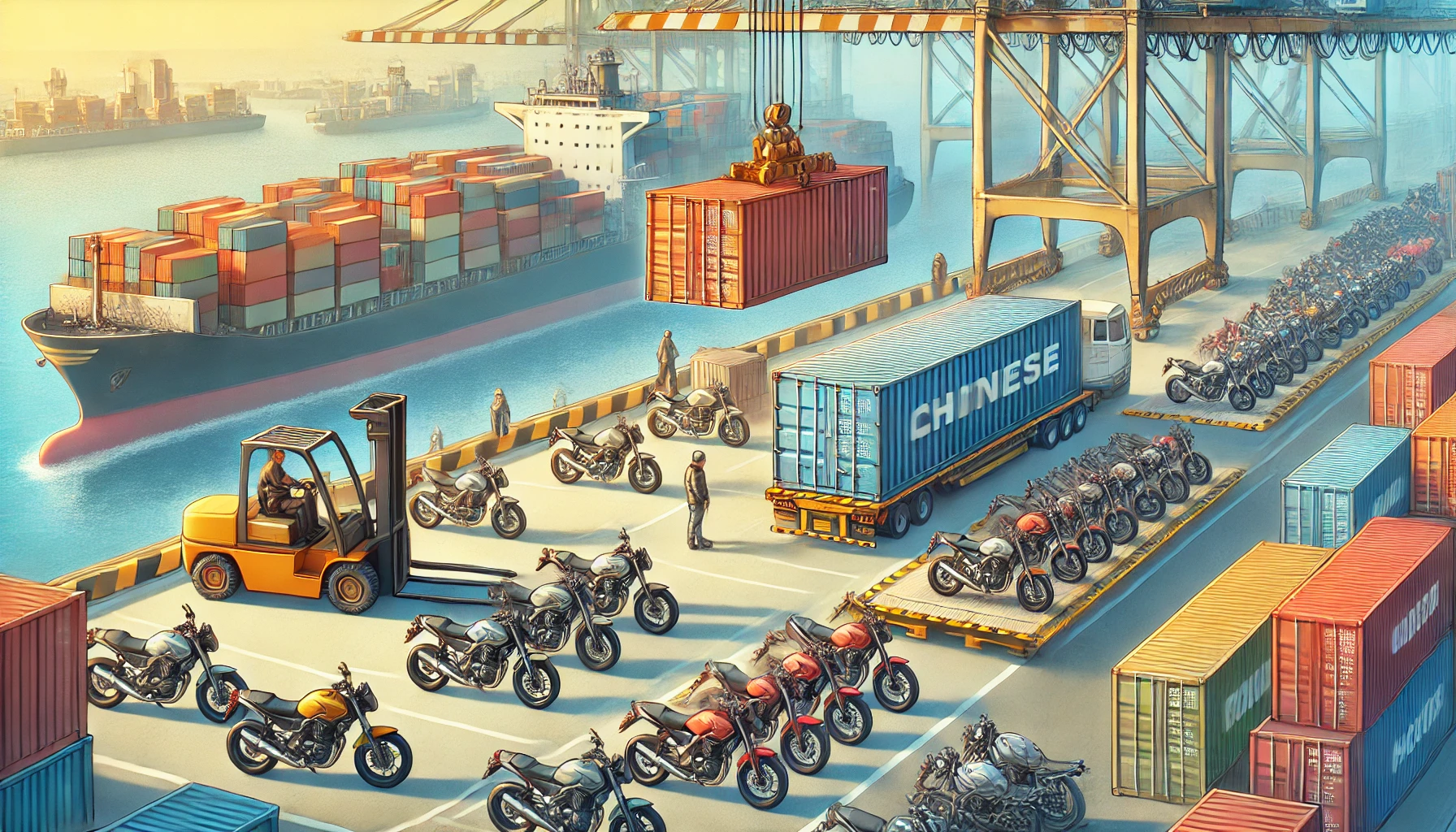 China's Motorcycle Boom in South America: A Thriving Export Market
