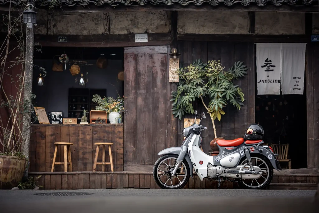 KAMAX Cub Pro 125CC Motorcycle - Grey